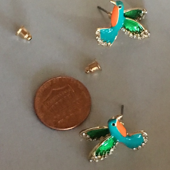 Jewelry | Enamel Hummingbirds | Poshmark